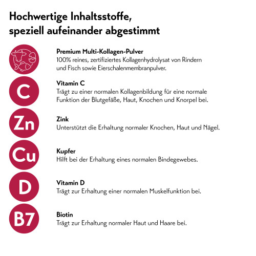 pureSGP Kollagen Peptide Multi Formula (300 g)