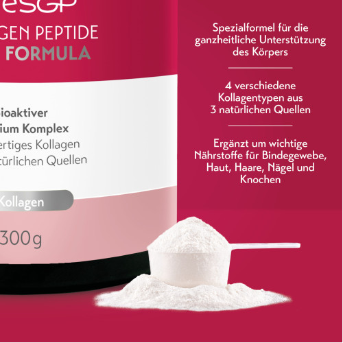 pureSGP Kollagen Peptide Multi Formula (300 g)